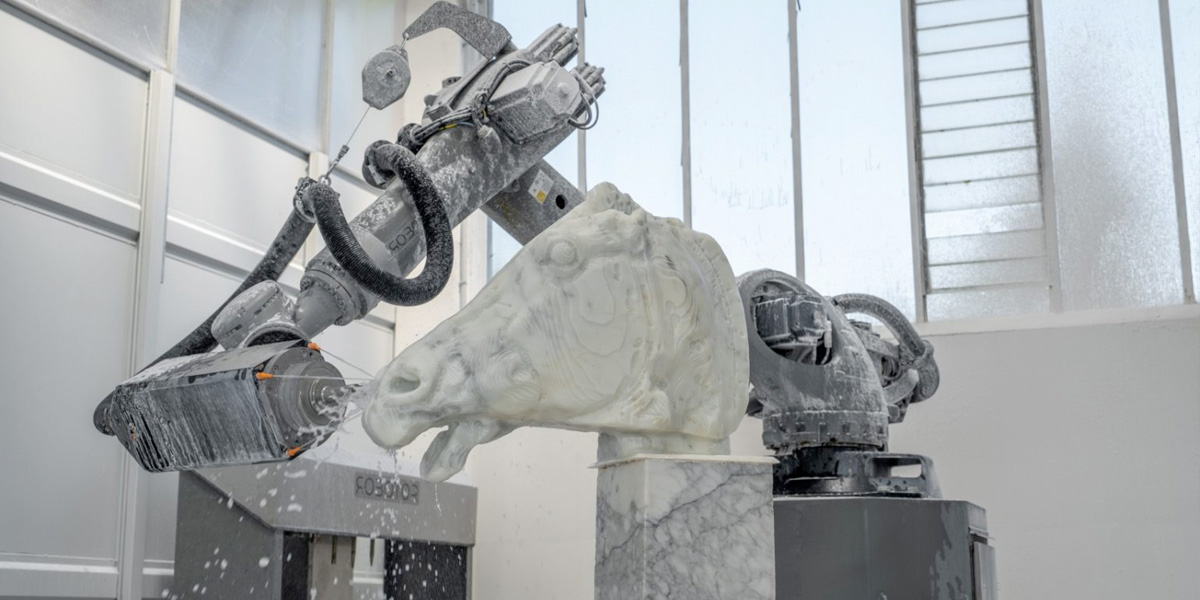 Robots Take Over Michelangelo's Workshop